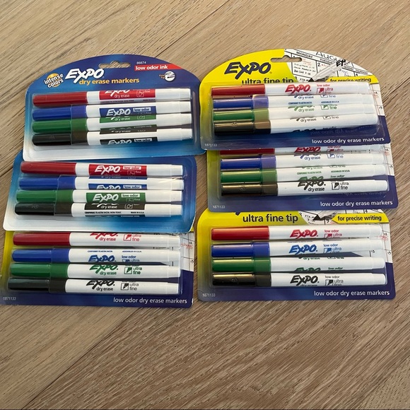 Office | Expo Ultra Fine Tip And Fine Tip 6 Packs | Poshmark